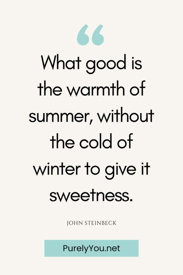 29 Inspirational Winter Quotes to Warm Your Soul - PurelyYou